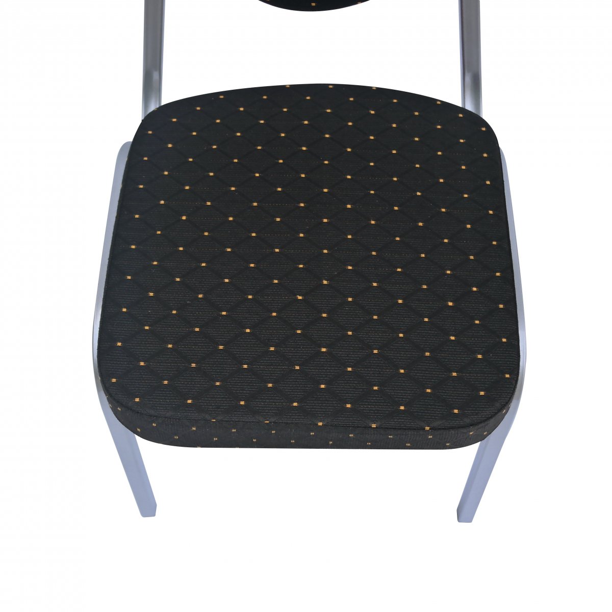 Chaise Banquet Confort - Noire et Argent