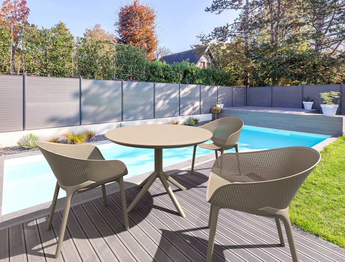 Table SKY ronde 105cm